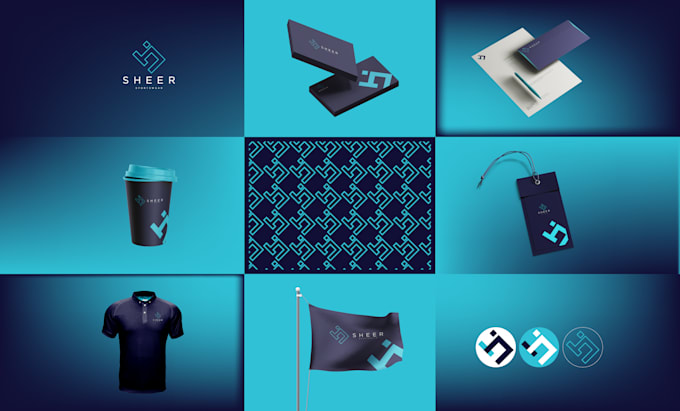 Design signature logo and brand identity or branding kit, social media ...