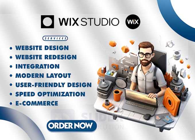 Wix studio website wix studio redesign wix website redesign wix website design by Aytechyy | Fiverr