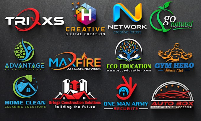 Create modern 3d logo design for business, company and brand by Gfx ...