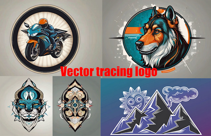 Vector trace, vectorize, convert logo to vector digital art by ...