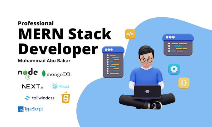 Be your mern stack developer using next js and node js by Webdevelopw | Fiverr