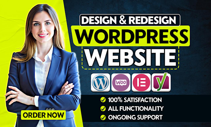 Design, redesign, build, rebuild, edit, fix, clone, or revamp wordpress website by Umar_l | Fiverr
