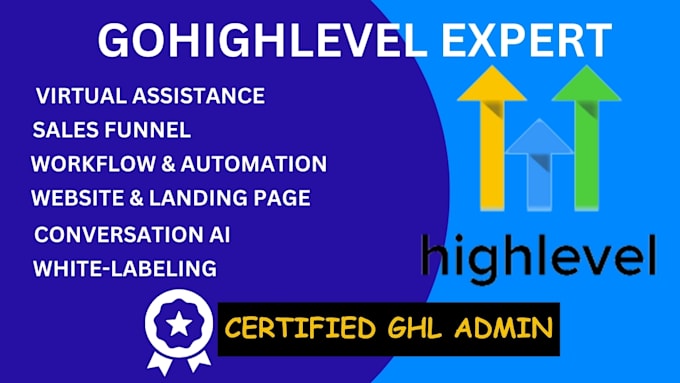 Setup gohighlevel crm automation, expert, ai agent ghl, gohighlevel ...