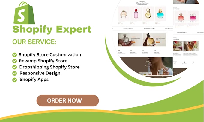 Be your shopify expert and revamp store design by Irsaaas | Fiverr
