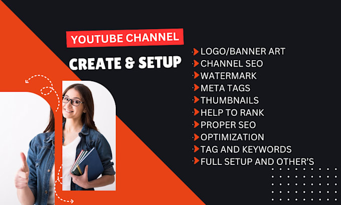 Create and setup youtube channel by Sinthiaohi | Fiverr