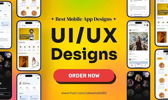 Do Mobile App Ui Ux Design Ux Ui Design App Ui Mockup In Figma By Rabiashahid02 Fiverr