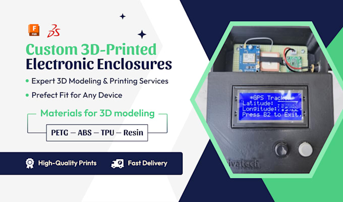 Design and 3d print custom electronic enclosures for your projects by ...