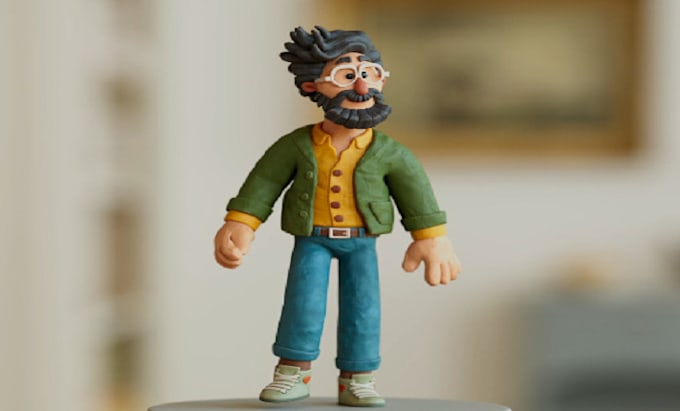 Do 2d 3d clay animation, claymation 3d stop motion animation, 3d ...