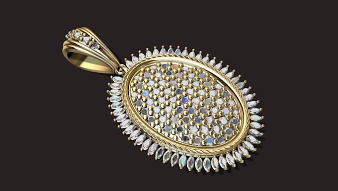 Sculpt a modern 3d cad jewelry design and jewelry design animation, 3d ...