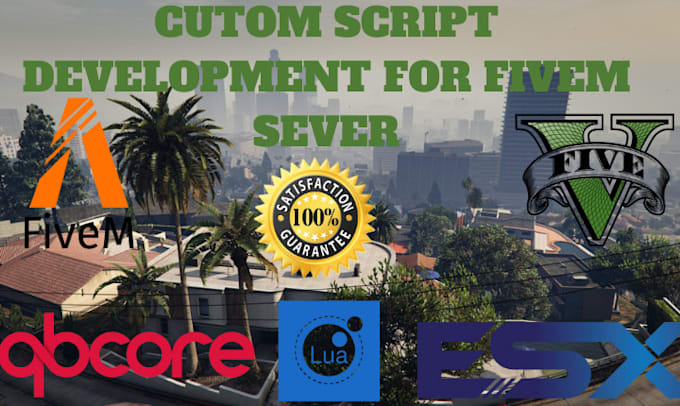 Create custom optimized fivem script for esx and qbcore server