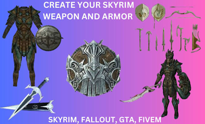 Create modded armor and weapons for your skyrim adventures by Flamlord ...