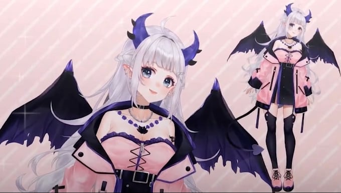 Draw and rig live2d vtuber model, live2d vtuber rigging, and anime ...