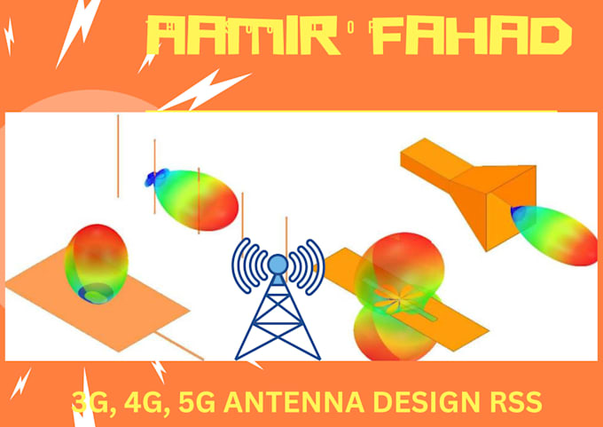 Professional rf microwave antenna using hfss,cst and ads by Muhammadaamir65 | Fiverr