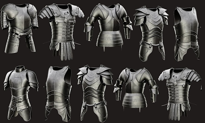 Design 3d cosplay model 3d armor 3d weapon wearable cosplay prop for 3d ...