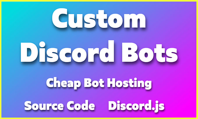 Make you a custom discord bot by Jay_nightmare | Fiverr