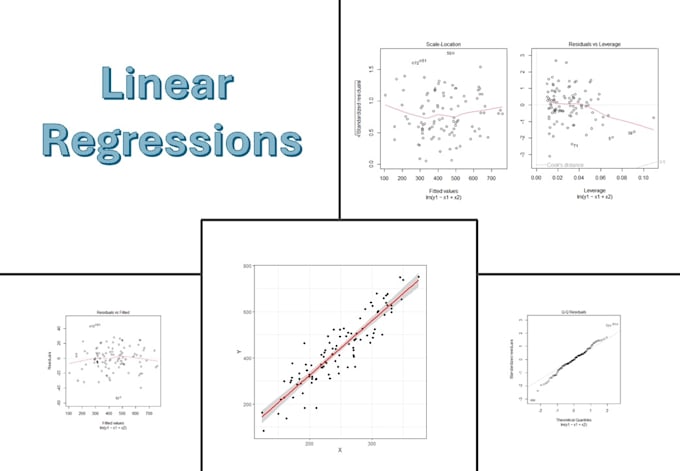 Run a linear regression in r by Ellie_data | Fiverr