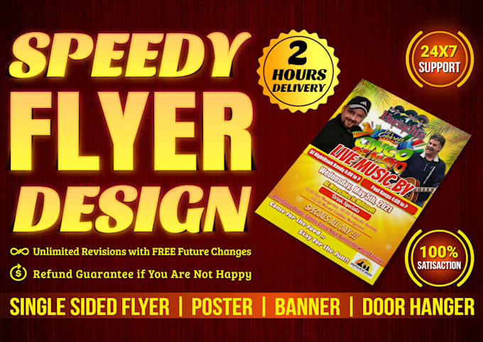 Do a quick turnaround flyer, poster, banner design by Mdsohan5252 | Fiverr