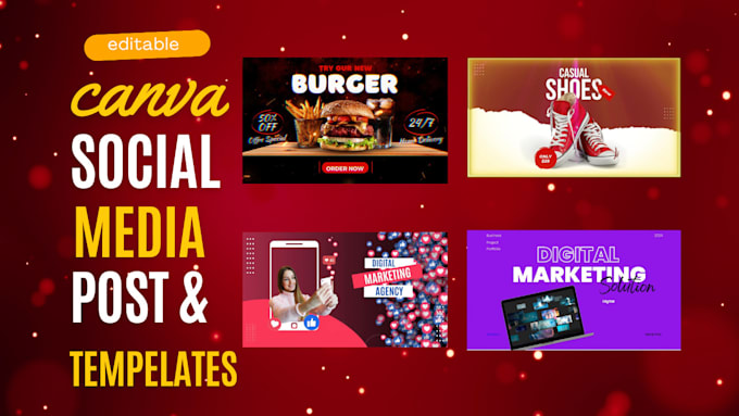 Create custom canva templates for your social media posts and ads by ...