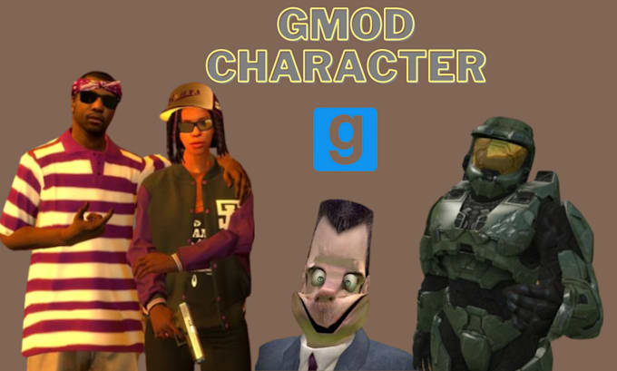 Model A Gmod Character Mmd Model Gaming Character Playermodel