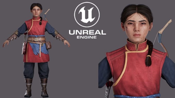 Do Unreal Engine Character Character Animation Game Character For Unreal Engine By Cmon2 Fiverr