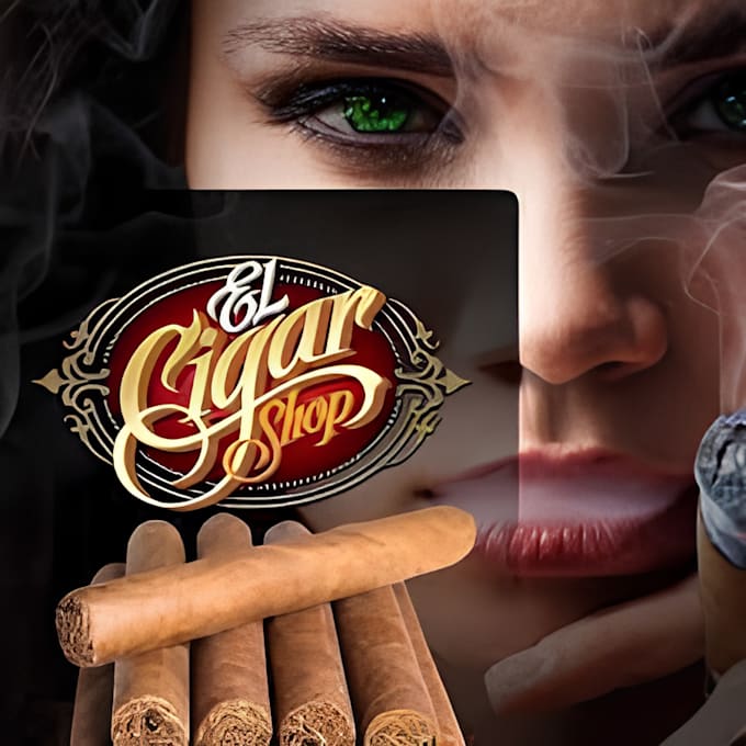 Make a premium cigar shop and cigar logo design by Ava_liston | Fiverr