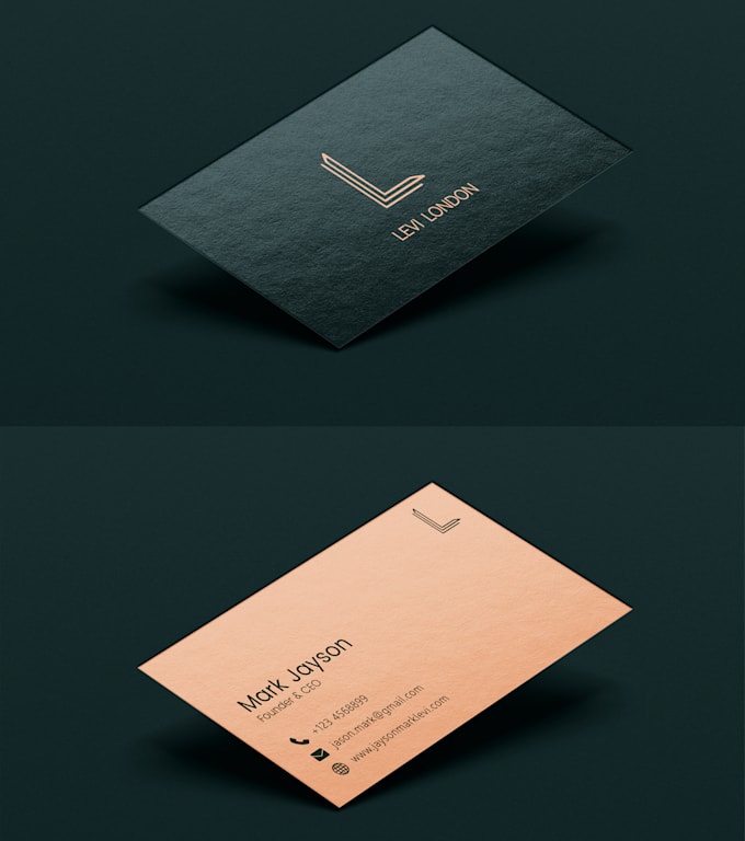 Make premium business cards by Tahsin_efaz | Fiverr