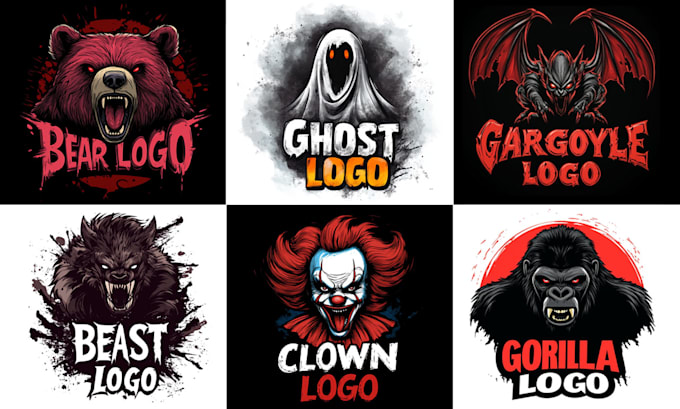 Create creepy petrifying horror logo design by Dcorb87 | Fiverr