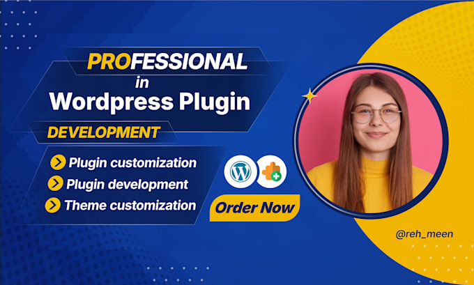 Be your wordpress plugin developer by Reh_meen | Fiverr