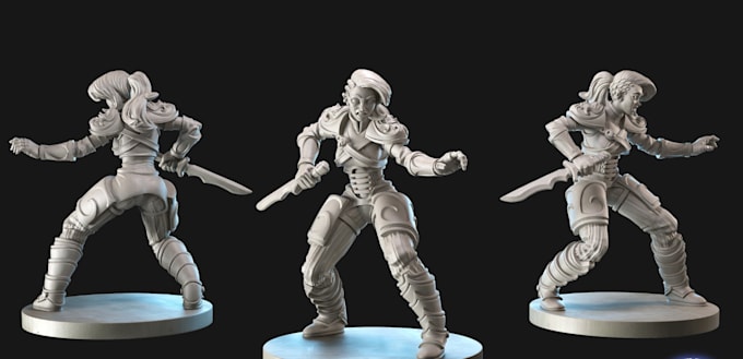 Sculpt, paint 3d printable model,resin 3d printer,board game 3d toys ...