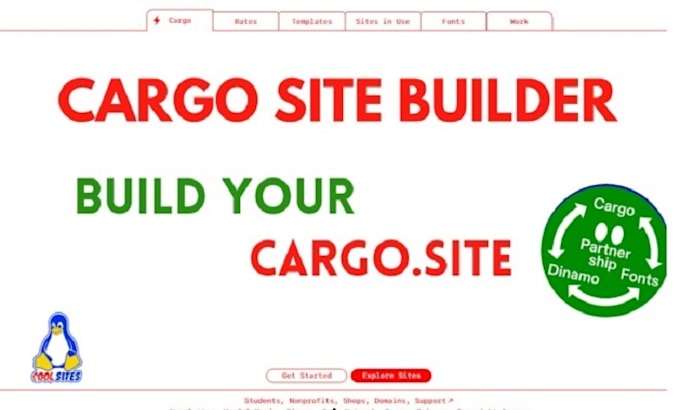 Transfer squarespace to cargo, migrate cargo, redesign or design cargo ...