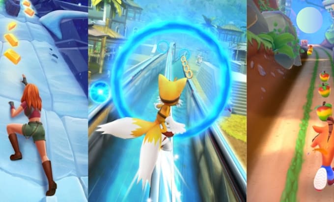 Develop 2d, 3d endless runner, subway surfer, temple run game for you by Nelsondan00 | Fiverr