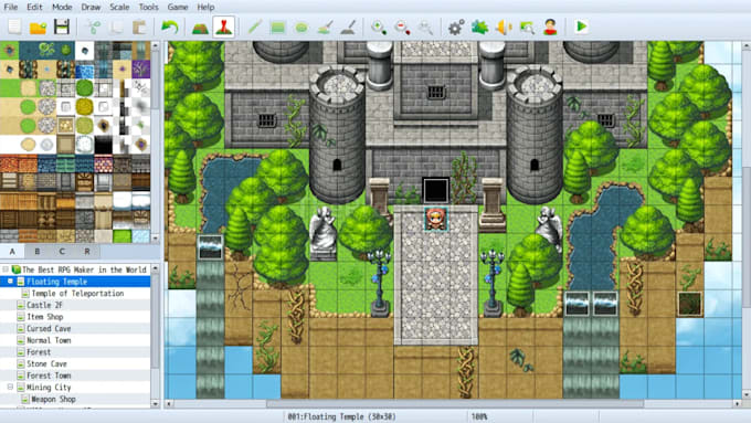 Develop your rpg maker game by Illshydrane | Fiverr