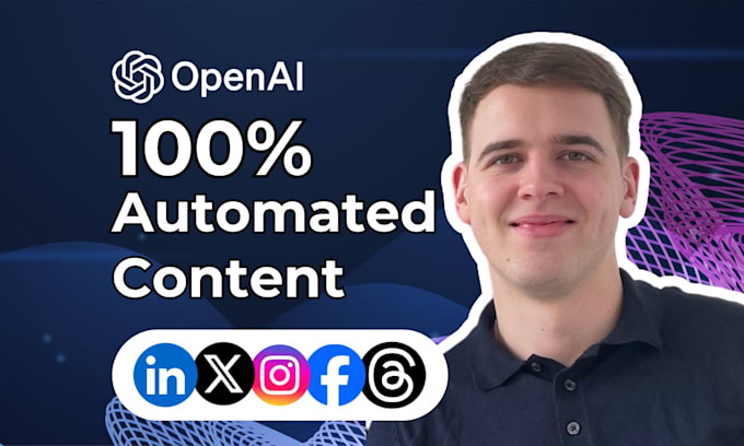Automate your social media posts with ai by Yarema_str | Fiverr