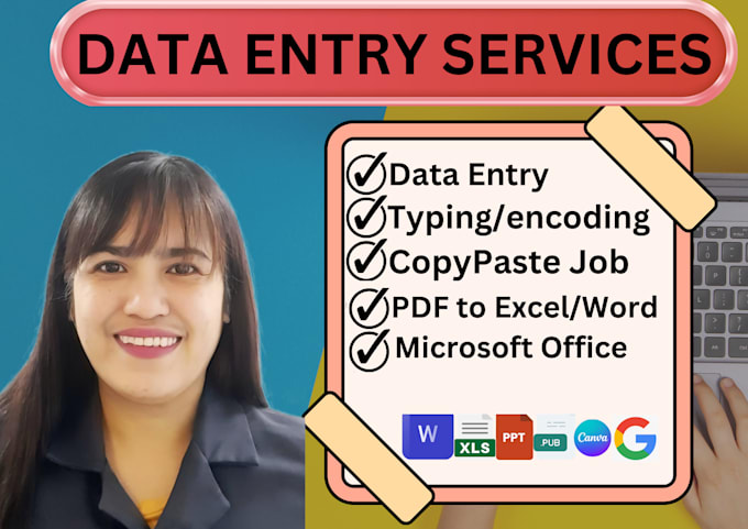 Do pdf to ms office, data encoding, copy paste task by Deeperphin | Fiverr