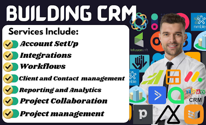 Setup hubspot jobnimbus fieldwire contractorforeman buildertrend coconstruct crm by Ayomiposi ...