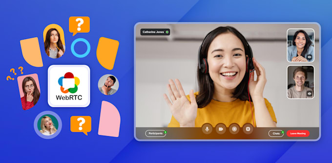 Develop, webrtc app, websock audio calling, video calling, realtime app by Anushkakish | Fiverr