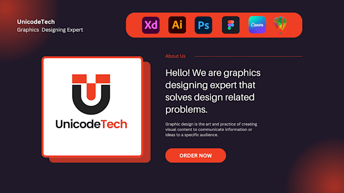 Do creative graphic designs, logo design, mobile app and website design ...
