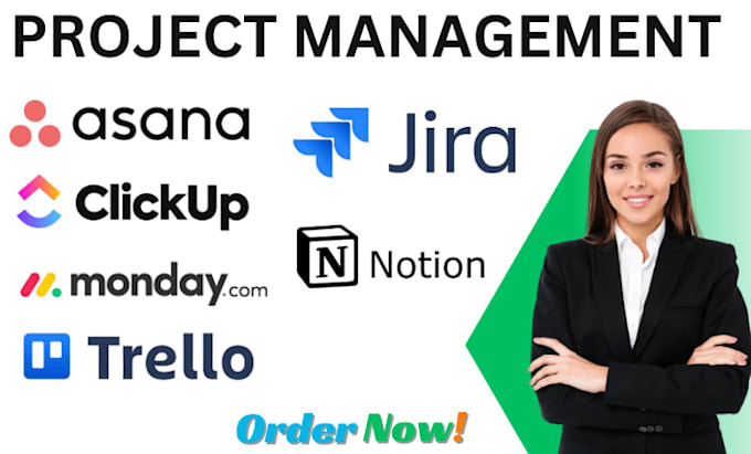 Manage Setup And Integrate Clickup Notion Asana Trello Jira By Chineme