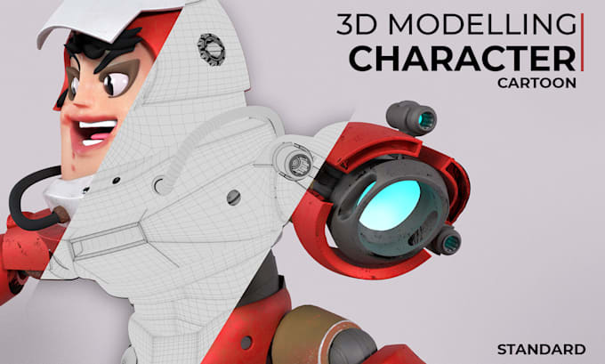 Make 3d cartoonist character models in autodesk maya by Diijeee | Fiverr