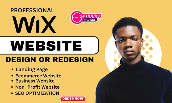 Redesign wix website, design wix studio website, and animated wix ecommerce site by Abraham ...