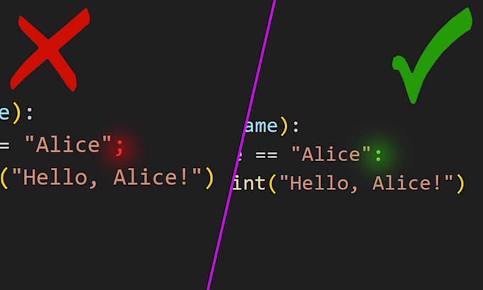 Fix your python code errors by Ebrahimplayz_12 | Fiverr