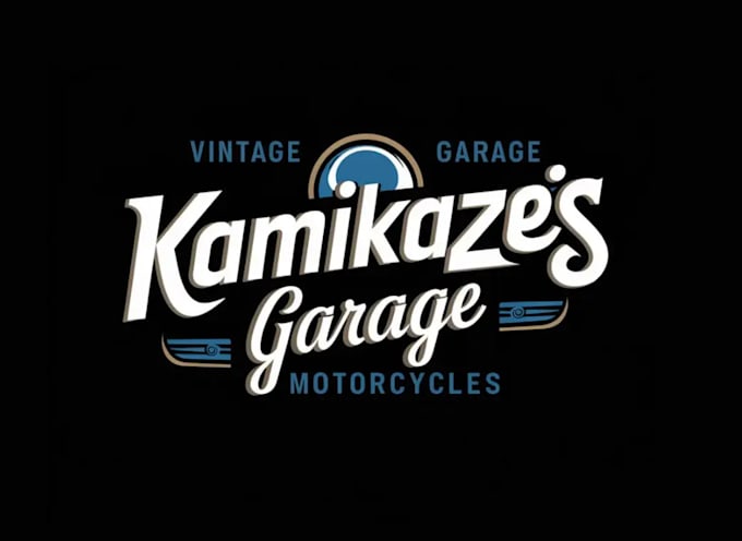 Design enhance classic motor cycle garage logo by Jayden_swift | Fiverr