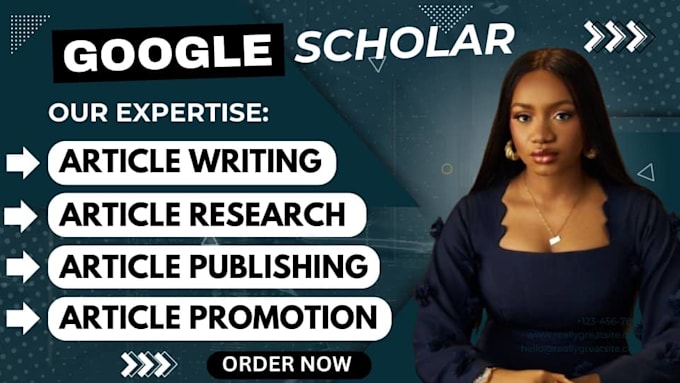 Write and publish article in a google scholar peer reviewed indexed ...