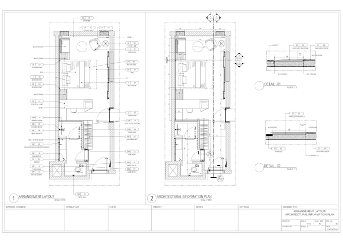 Do interior drafting, details shop drawing, and bill of quantity in ...
