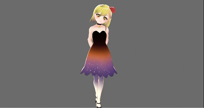 Create, port, rig or do weight paint for mmd model sfn gmod and ...