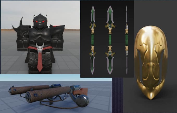 Do roblox model, assets, roblox weapon, roblox guns, roblox character ...