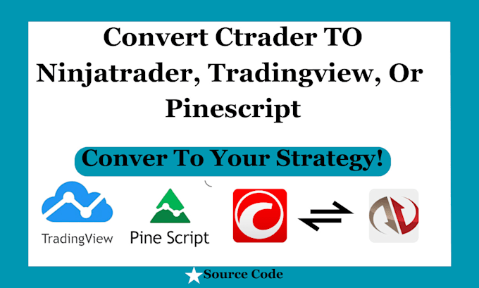 Convert ctrader to ninjatrader, tradingview, pinescript by Dennis_001fx | Fiverr