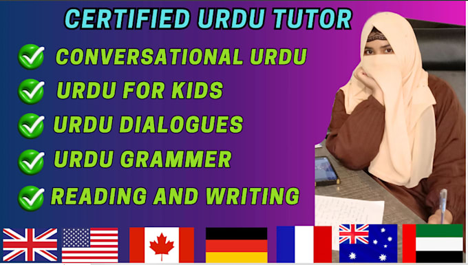 Teach basic urdu communication by Maria_mumtaz09 | Fiverr