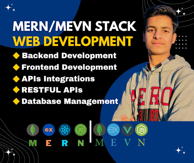 Be Your Mern Stack Developer And Mevn Stack Developer In Reactjs Nodejs