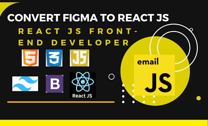 Convert figma to react js and redux using tailwind css or material ui by Mohsinkhan661 | Fiverr